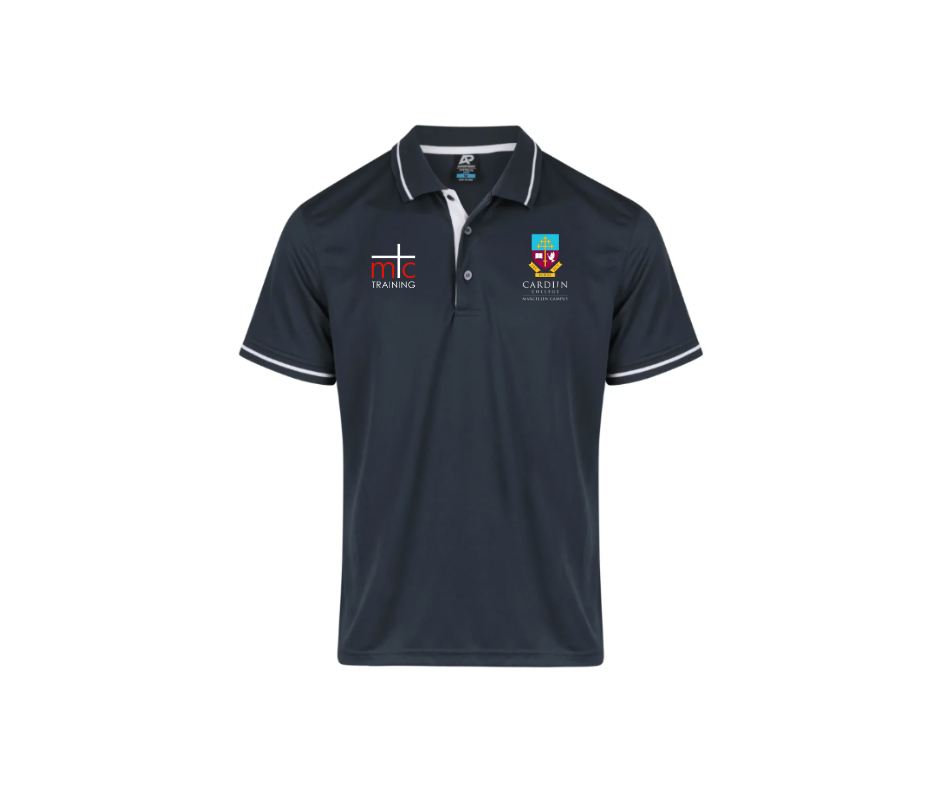 MTC Training navy polo shirt - Ladies – Cardijn College
