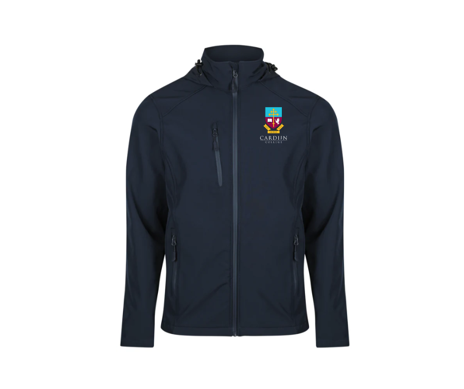 STAFF navy soft shell jacket - Men's (MTC Training only) – Cardijn College