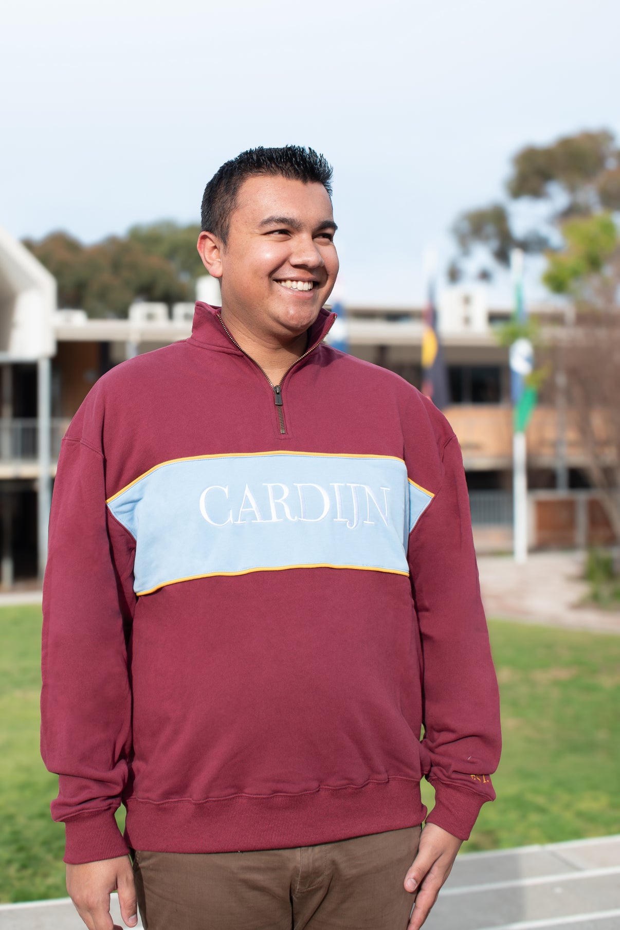 Cardijn College 40 Year Anniversary Quarter Zip Jumper